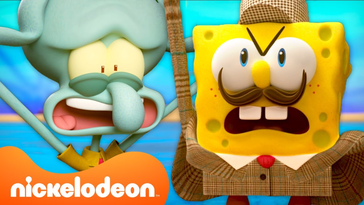Every Time SpongeBob Needed A Counselor! 💥 | Kamp Koral | @Nicktoons ...