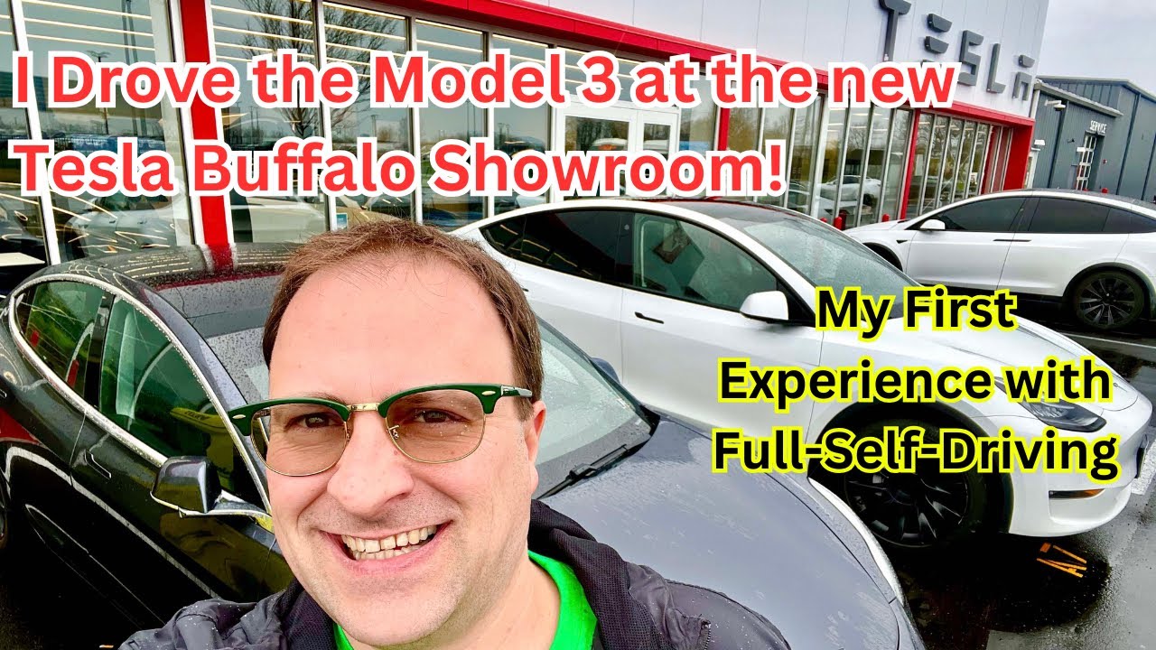 New Tesla Model 3 Review and Full Self Driving Experience at the New ...