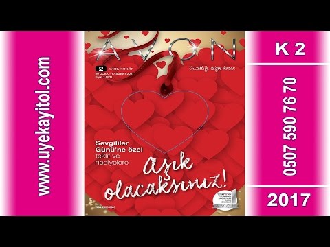 Avon k2  Katalog 2017 -  Avon Sevgililer Günü Kataloğu 2017- Full HD - Avon Şubat Katalog 2017