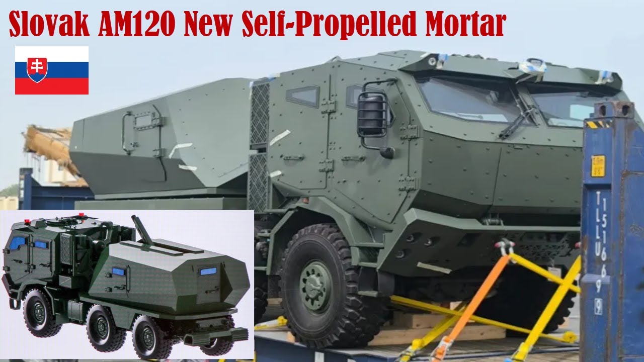 Slovak New Self-Propelled Mortar "The AM120" Developed by ZTS Špecial ...