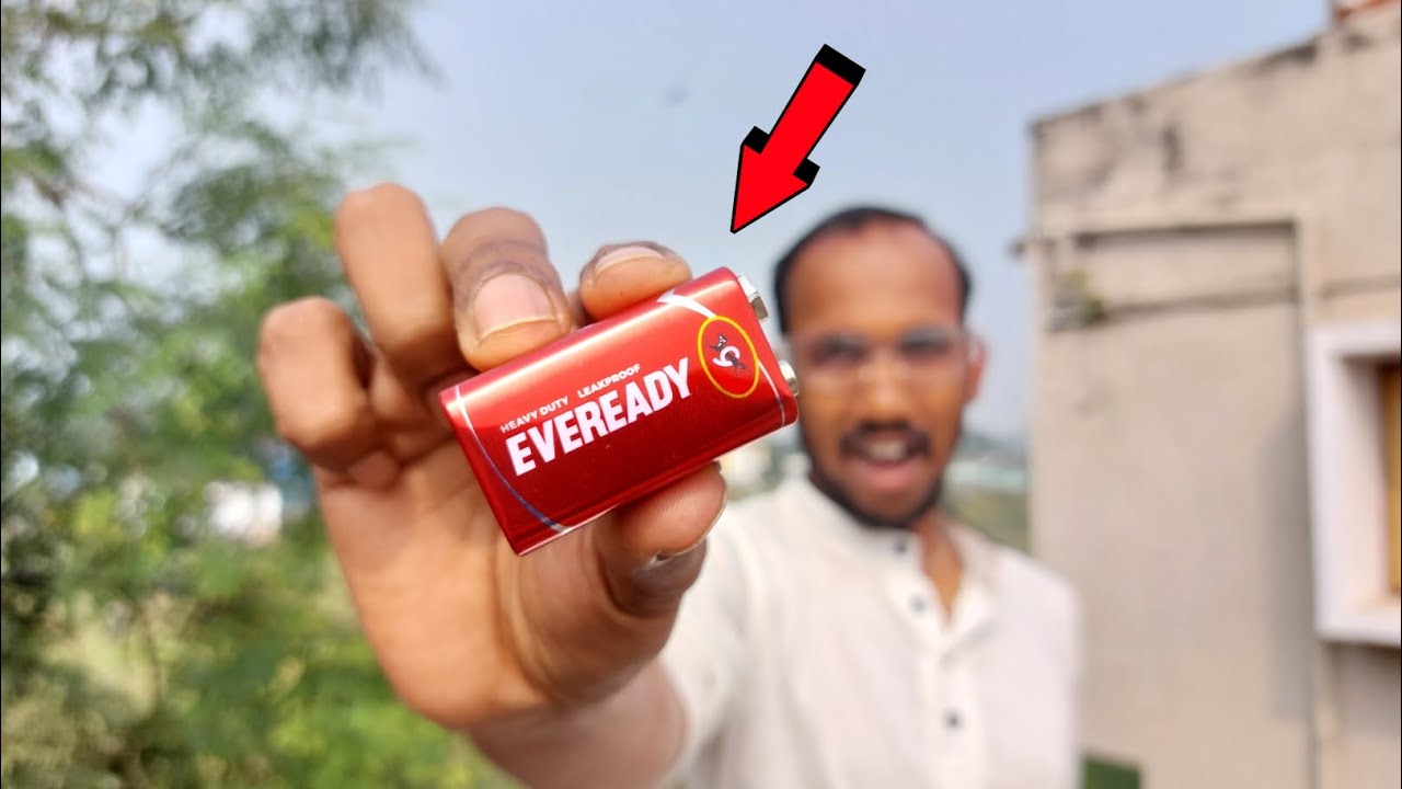 What Is Inside Eveready 9V Battery? Cut Open a Hi - watt Eveready ...