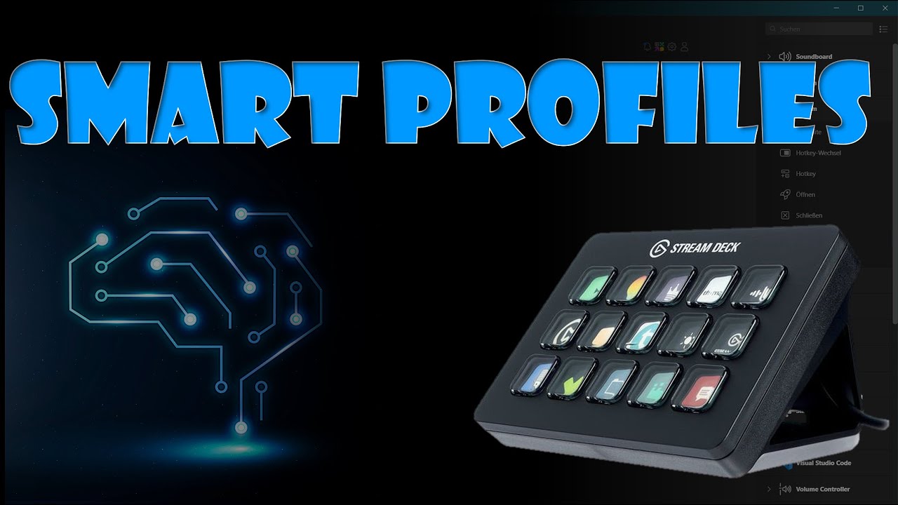 How to setup a smart Stream Deck with Smart Profiles - YouTube