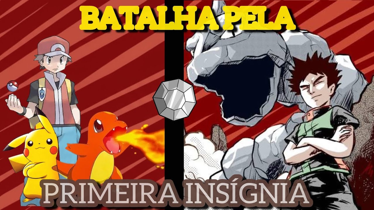 UMA LUTA PELA PRIMEIRA INSÍGNIA DE CANTO / pokémon fire red - YouTube