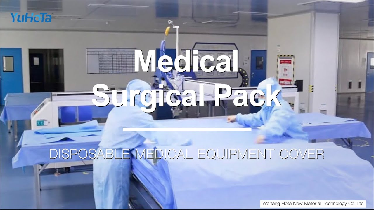 Packing Process for Surgical Packs Package Kits Surgical Drapes # ...