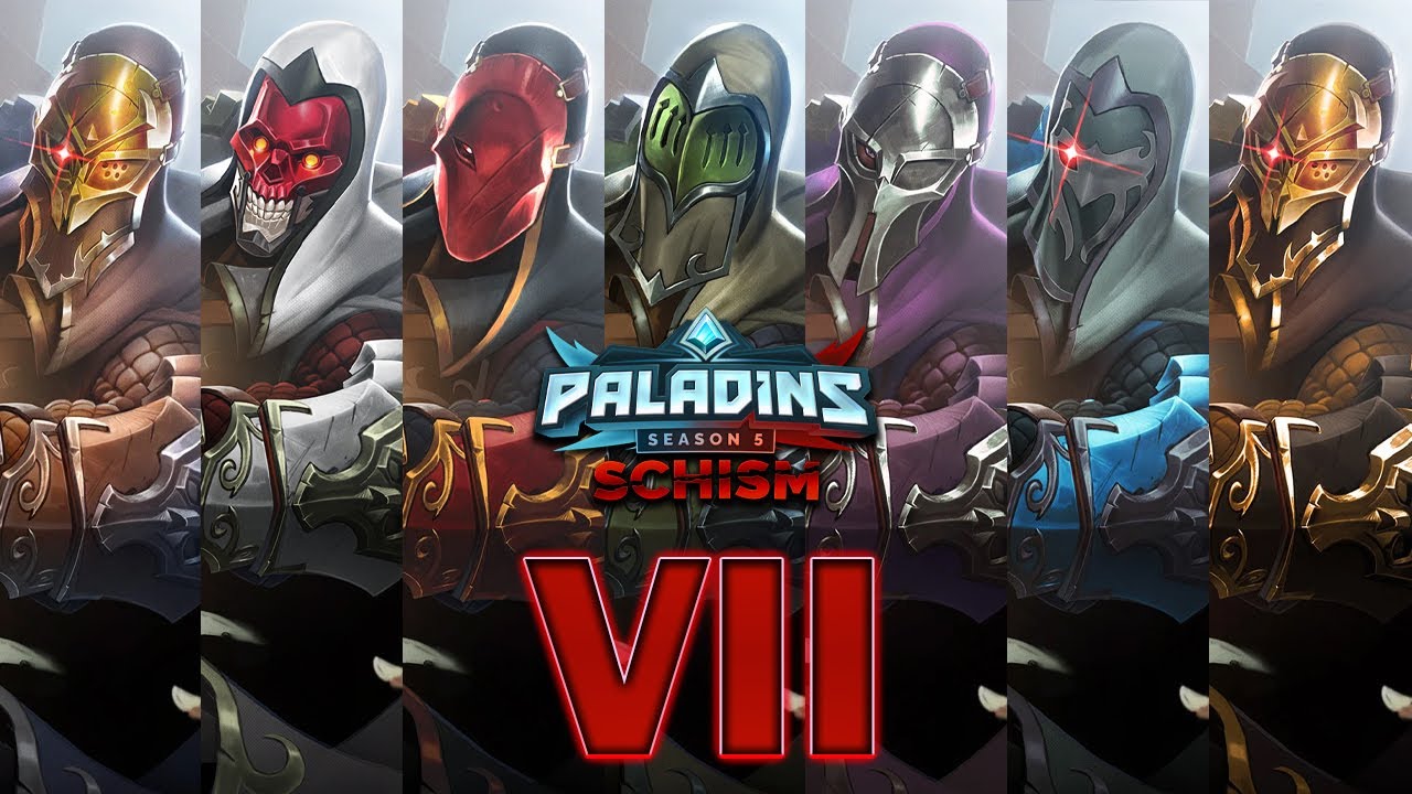 Todas las Skins y Habilidades de Seven / VII Paladins PTS Cisma - YouTube