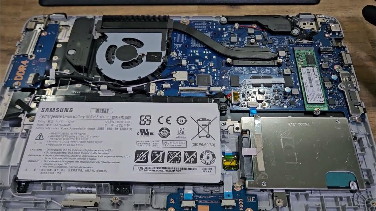 삼성노트북 NT500R5L 램 업그레이드 불가합니다. 이럴때 속도를 올리려면? - YouTube