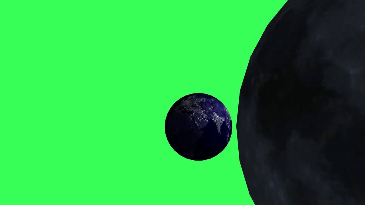 "earth and moon" free green screen effects - bestgreenscreen - free use ...