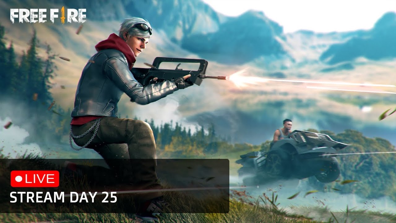 Day 25: Garena Free Fire MAX : 🔴 Live stream | Playing Solo & Squad ...