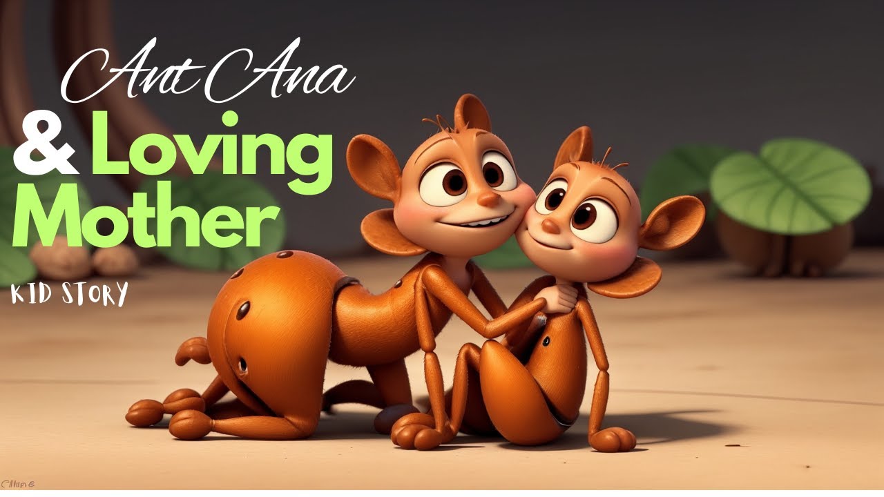 Kid Story | Ant Ana and Her Loving Mother | English Fairy Tales - YouTube