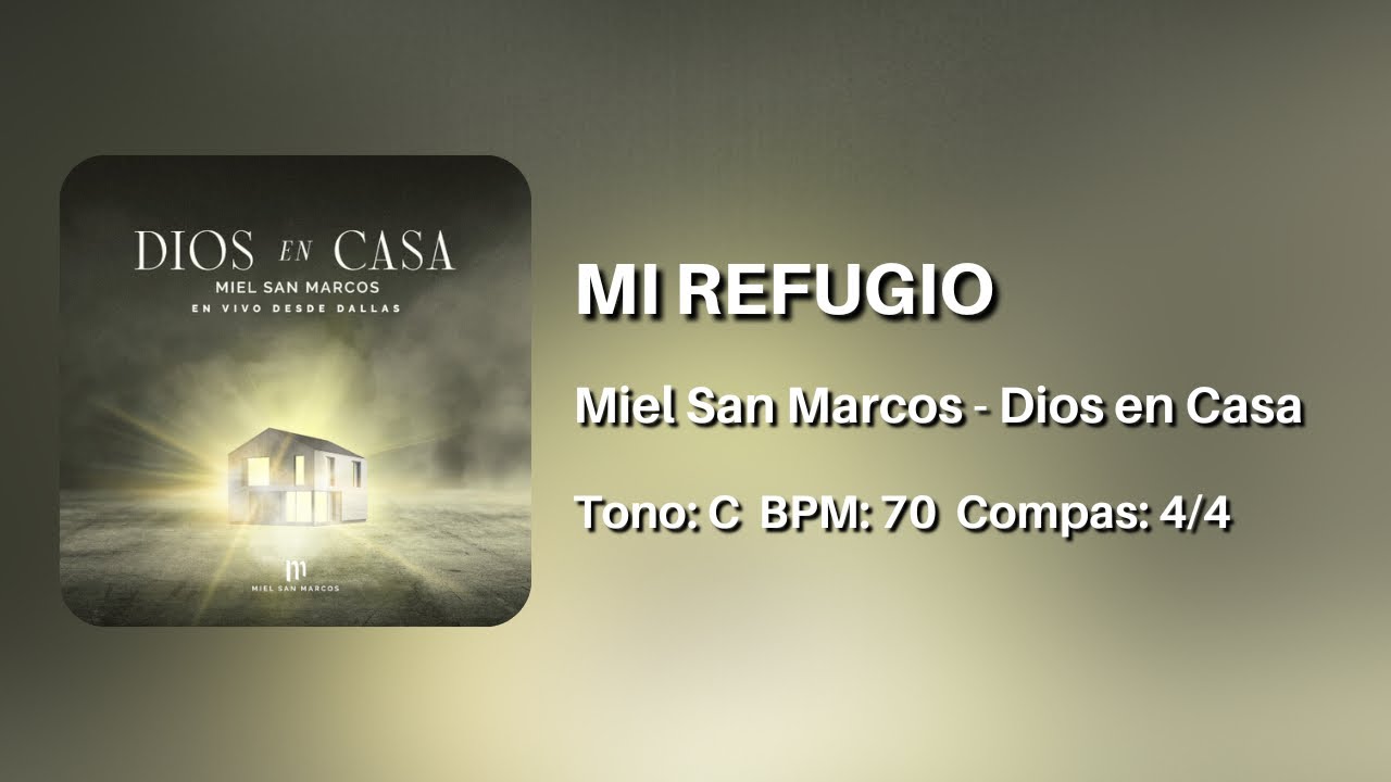 Mi Refugio - Miel San Marcos 🎧 Multitrack - YouTube