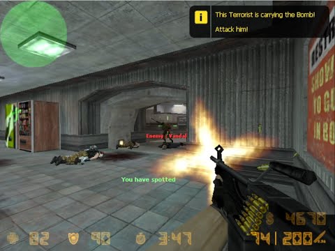 CS 1.6 Gameplay || Prodigy || Hard - 3v6