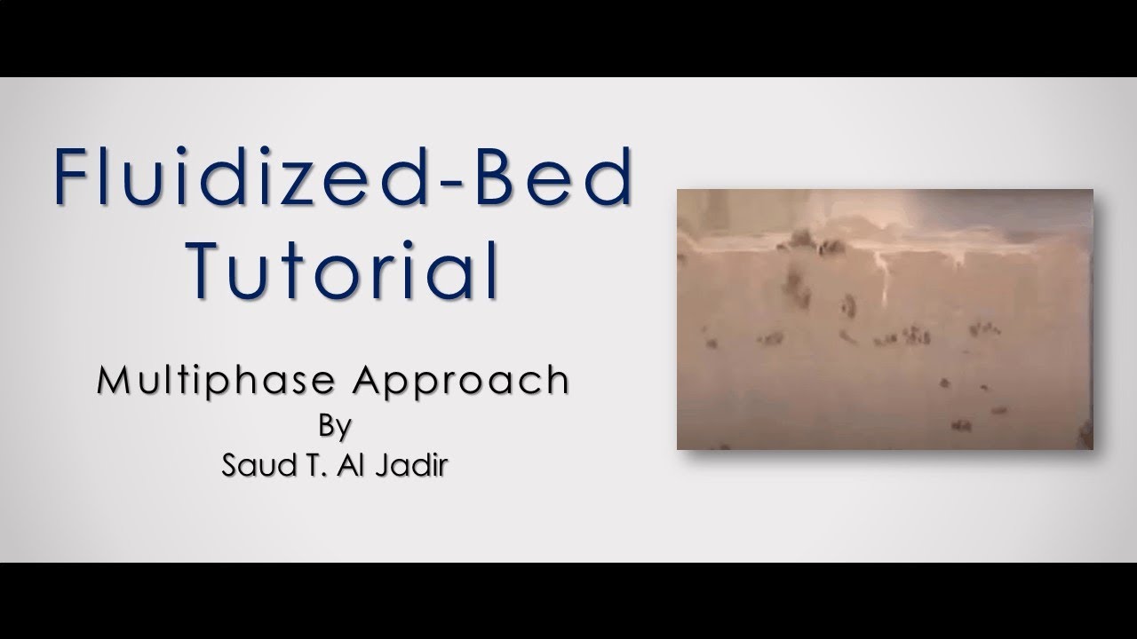 Uniform Fluidization in 2D Fluidized Bed | ANSYS - YouTube