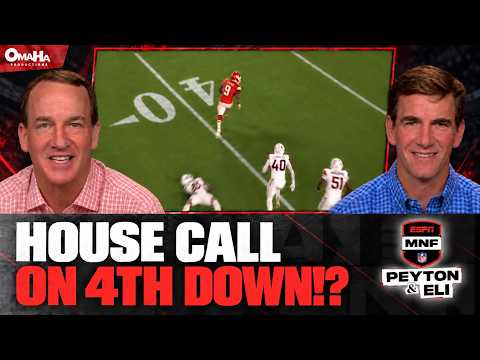 Peyton & Eli Manning Couldn't Believe This 4th Down Touchdown
