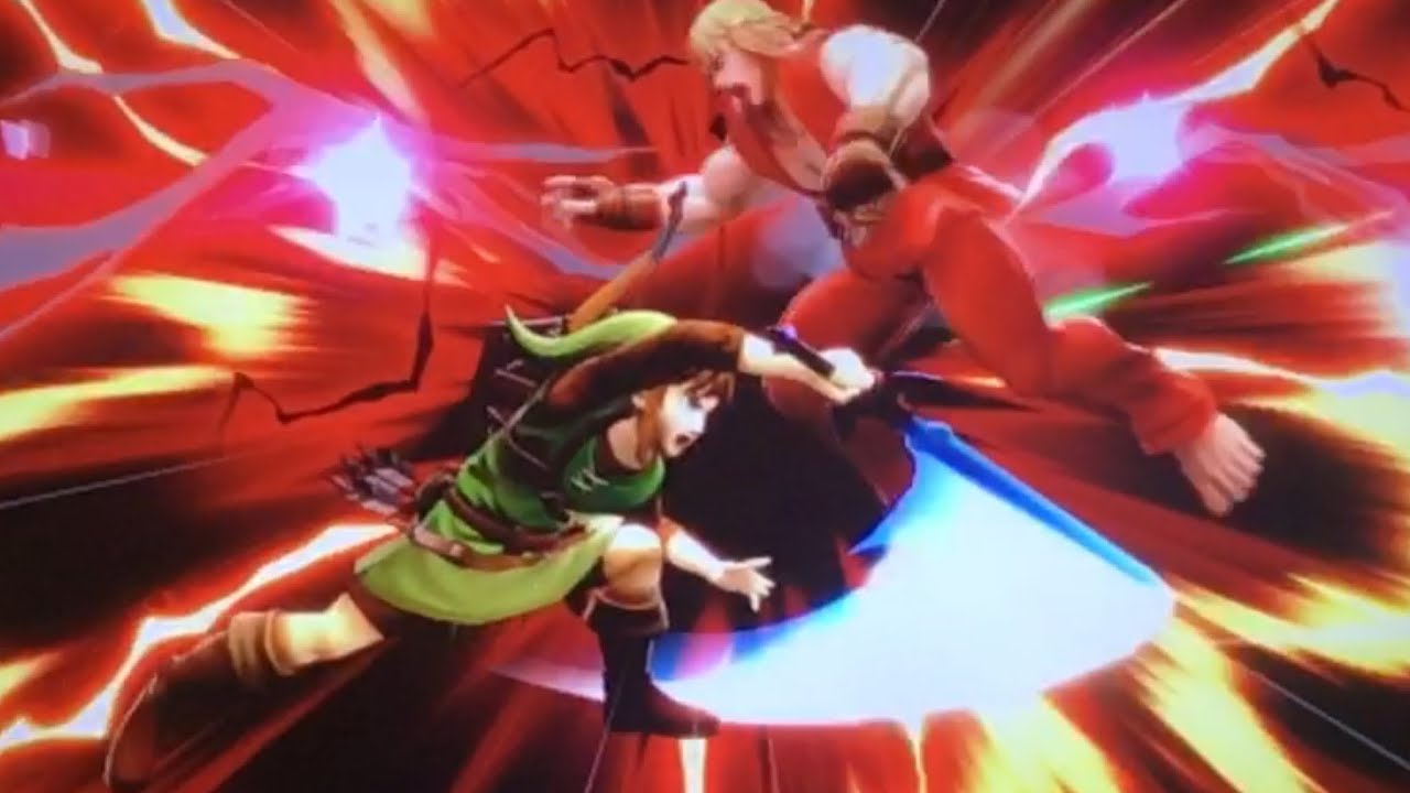 Super Smash Brothers Ultimate (Link From The Legend Of Zelda) Gameplay ...