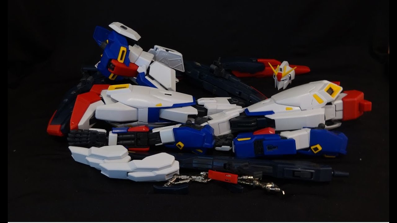 PG Zeta Gundam Review Part 2 (Parts, Weapons) 1/60 Perfect Grade Gunpla ...