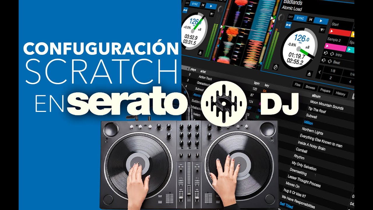 Configura Serato para hacer Scratch en un CONTROLADOR DJ - YouTube