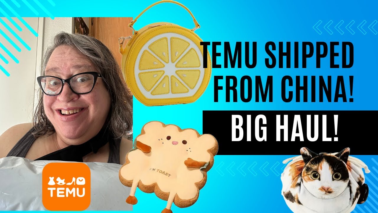 Lots of Temu, some birthday gifts, and lots of fun! - YouTube