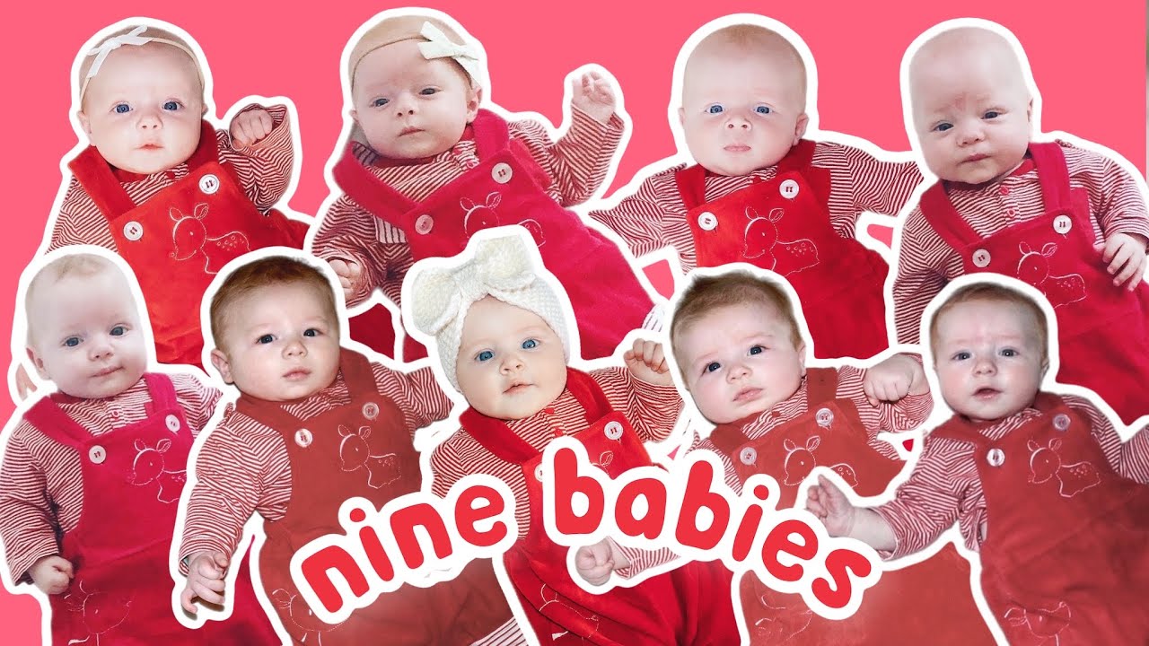 OUR NINE BABIES | Mum of 9 w/ Twins & Triplets - YouTube