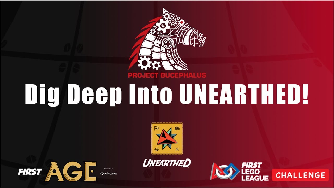 Project Bucephalus: 2025 Dig Deep into Unearthed! (FLL Challenge Season ...