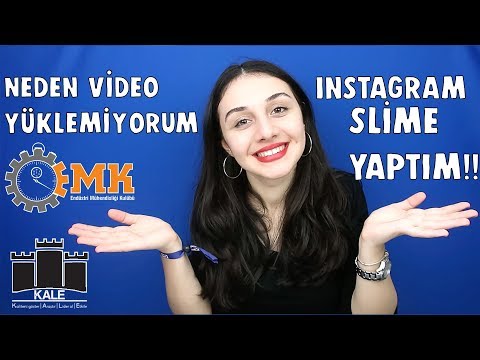 Neden Uzun Zamandır Video Yüklemiyorum, Özür Dilemek İçin İnstagram Slime Yaptım,