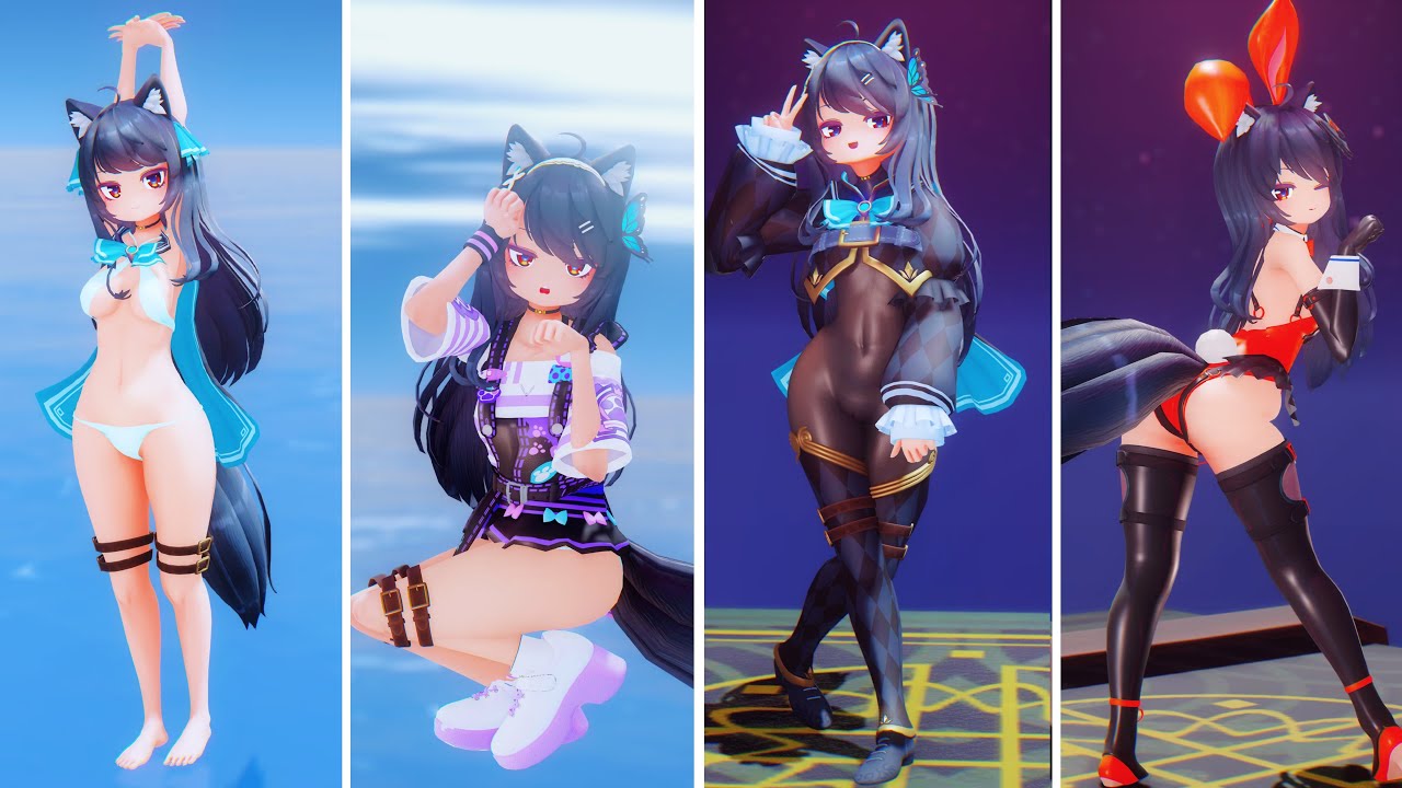 [MMD]SvartLilja Walking - YouTube