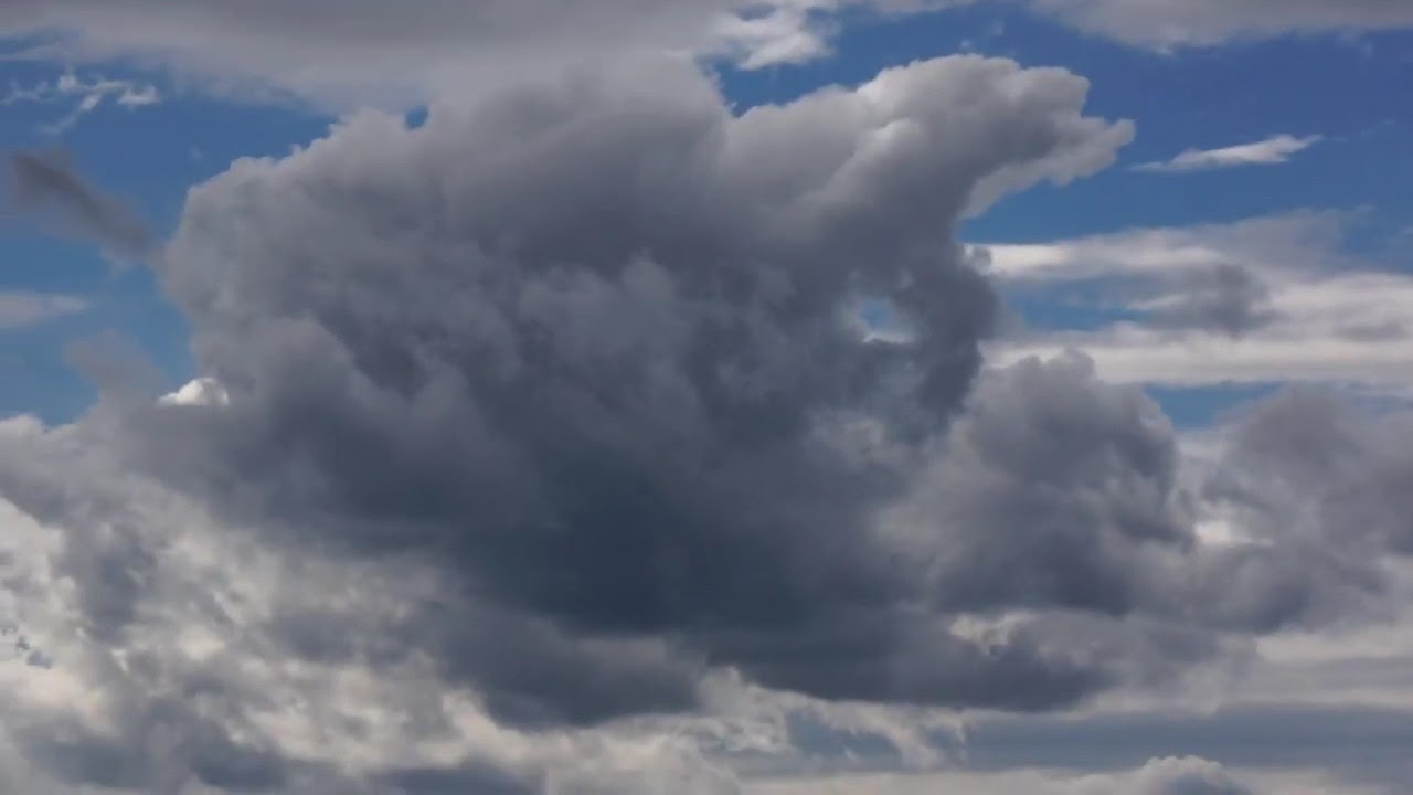 Demon looking Dragon head in the clouds...Real Footage - YouTube