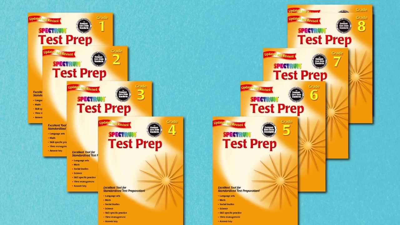 Spectrum Test Prep Workbooks - YouTube
