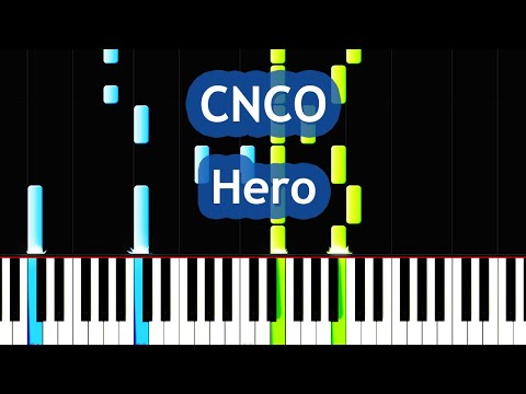 CNCO - Hero Piano Tutorial