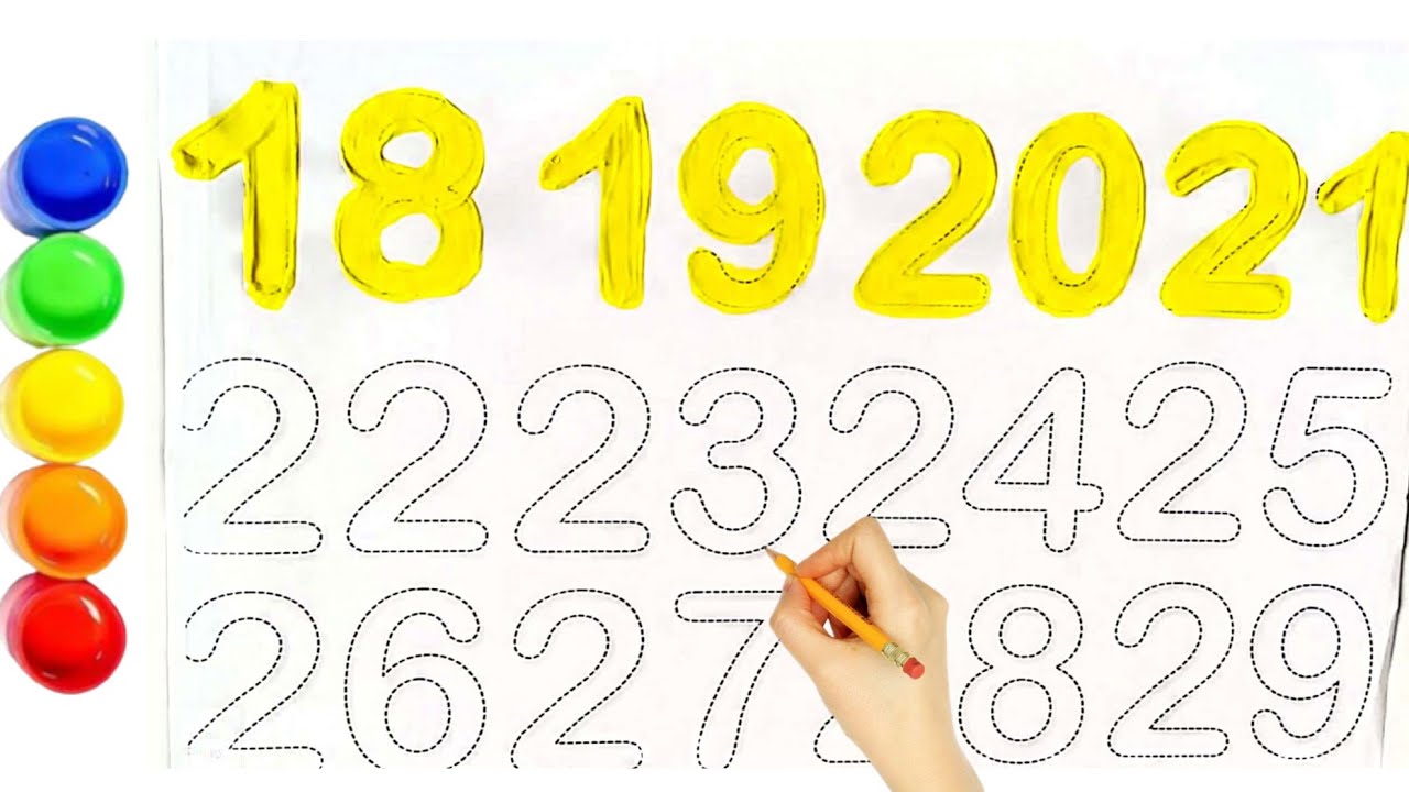 Missing Number? Lets Find | Fun Way of Learning Numbers | Numbers for ...