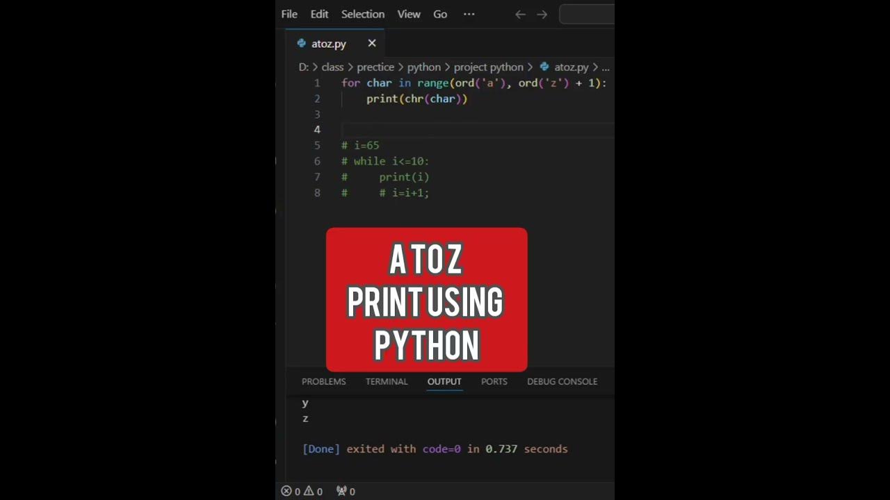 Print Abcd Using Python C Language Shorts Coding C Coding Language Tech Resolutions Python