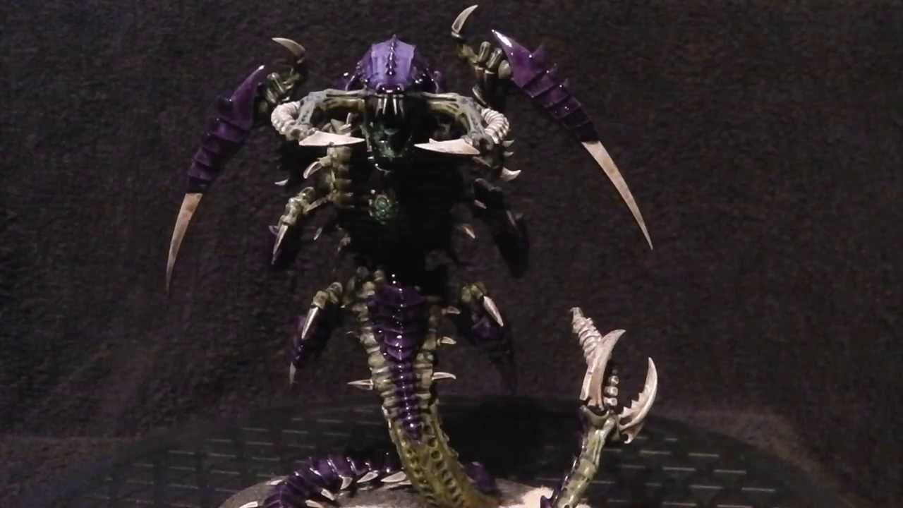 Tyranids army Pt 1: Trygon Prime - YouTube