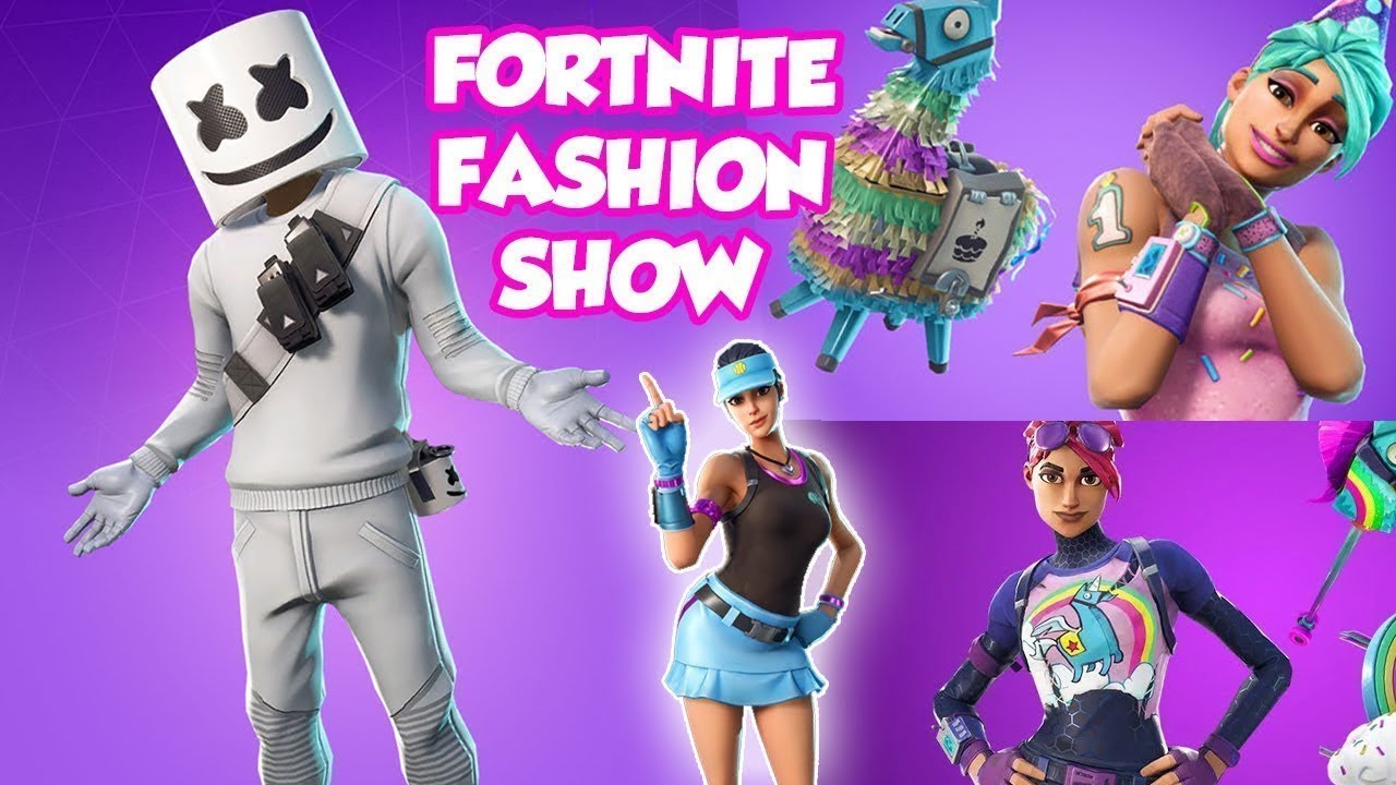 FORTNITE FASHION SHOW 2 - YouTube