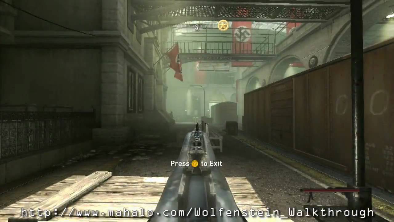 Wolfenstein Walkthrough - Mission 1: Train Station Part 3 - YouTube