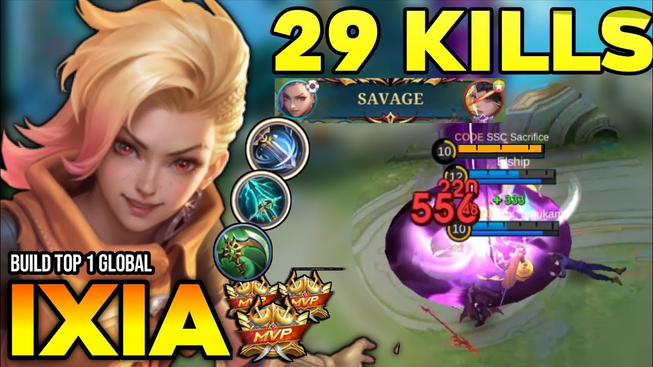 SAVAGE + 29KILLS! IXIA BEST BUILD 2025 | BUILD TOP 1 GLOBAL IXIA ...