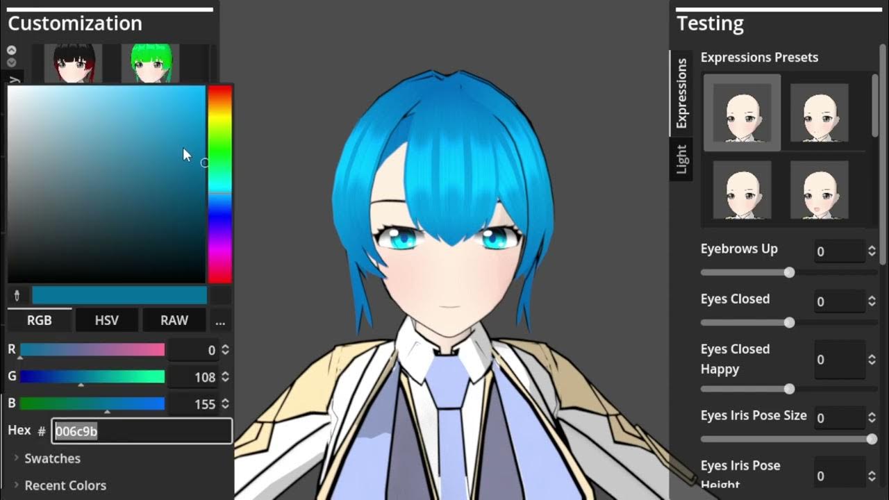 Godot Basic Anime-style Character Creator - YouTube