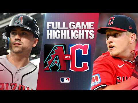 D-BACKS vs. GUARDIANS: Official Full Game Highlights (August 1) | 2026 MLB Season