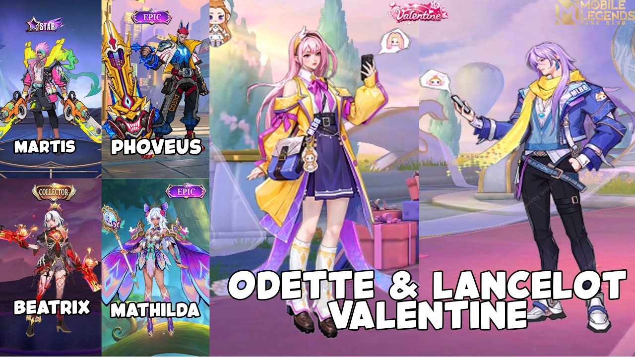MLBB NEW UPDATE 2024 - LANCELOT & ODETTE VALENTINE, PHOVEUS EPIC ...