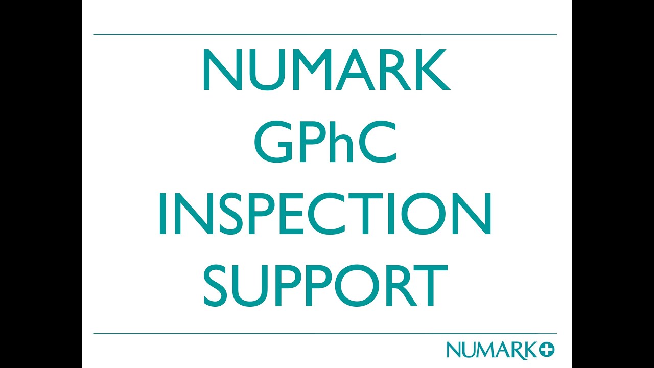 GPhC inspection support - YouTube