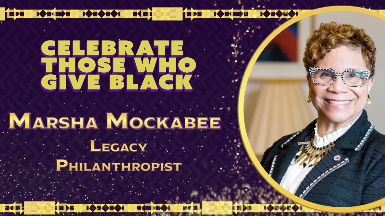 Marsha Mockabee, Legacy Philanthropist - YouTube