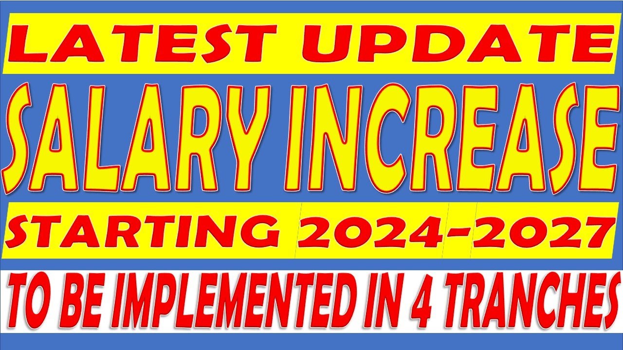 SALARY INCREASE UPDATE | TO BE IMPLEMENTED IN FOUR TRANCHES SIMULA 2024 ...