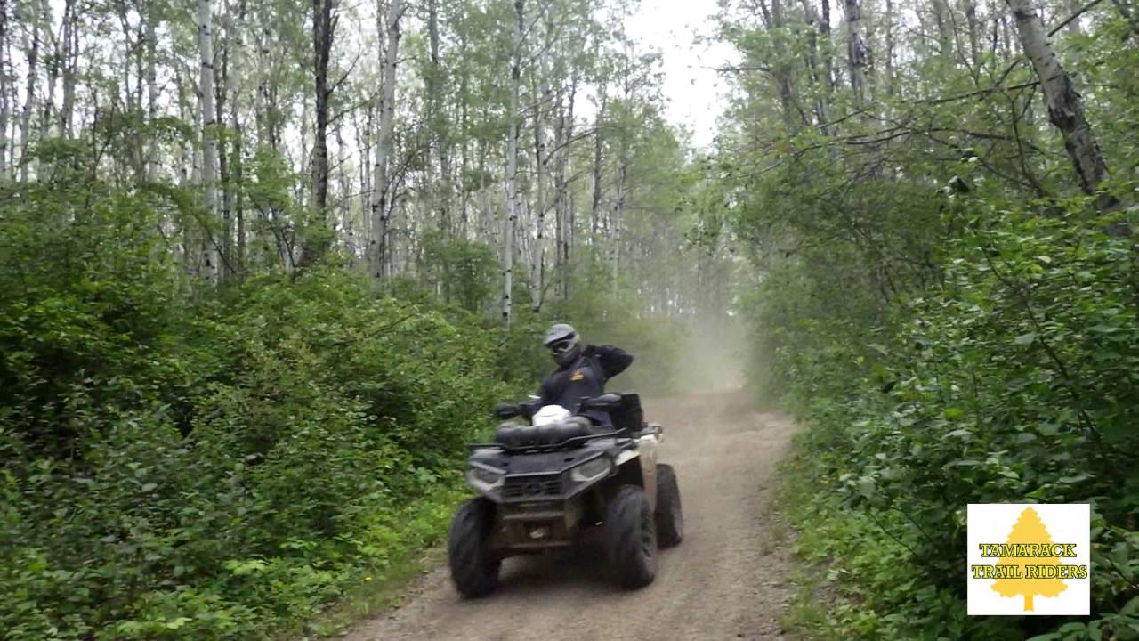 Tamarack Trail Riders Big River Quading - YouTube