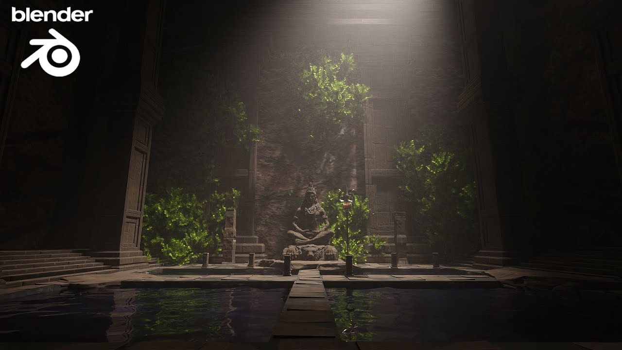 Unleashing Lord Shiva's Power | Epic Blender Cinematic Short - YouTube