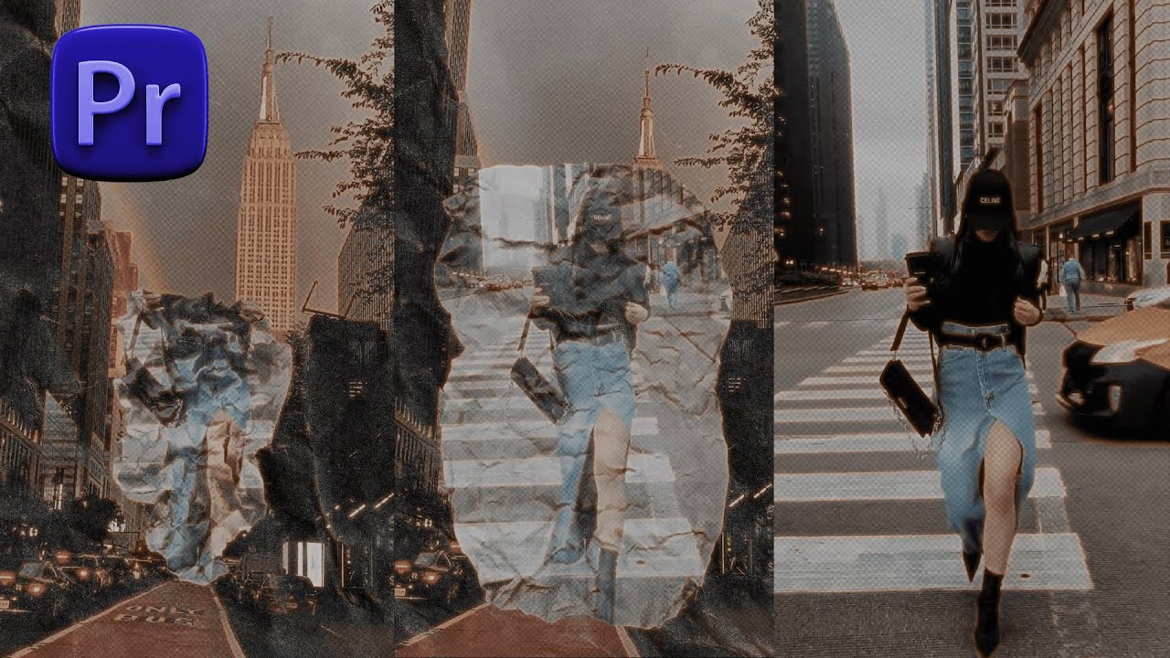 EASY PAPER UNFOLD EFFECT + FREE OVERLAY: PREMIERE PRO | Gaga M. - YouTube