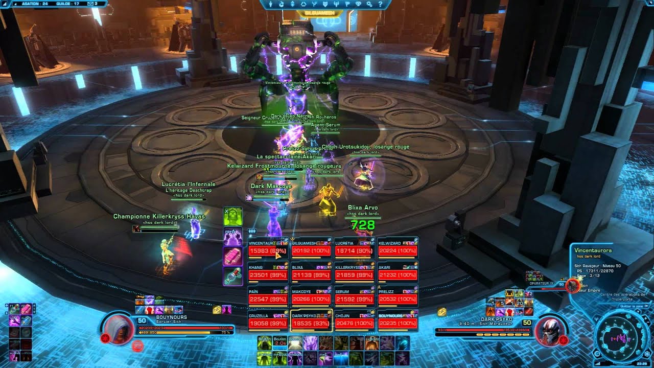 SWTOR - Opérateur IX - Asation 16 nm - YouTube