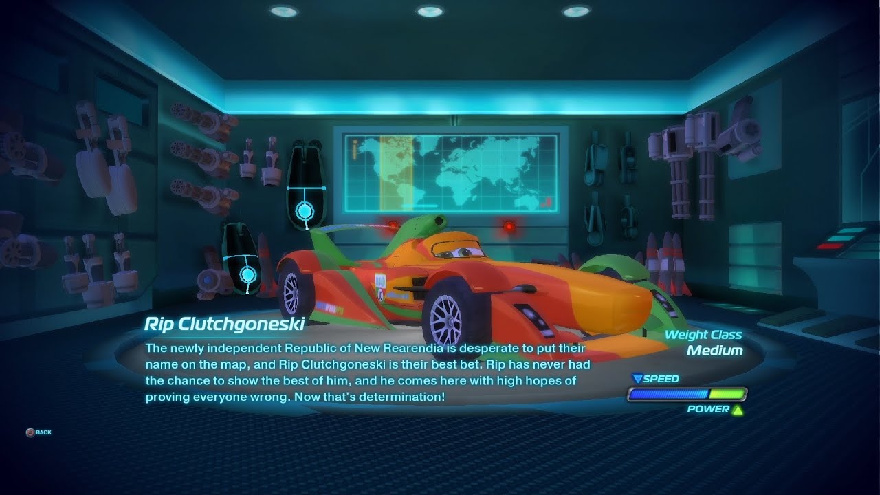Cars 2 PC - Rip Clutchgoneski Gameplay - YouTube