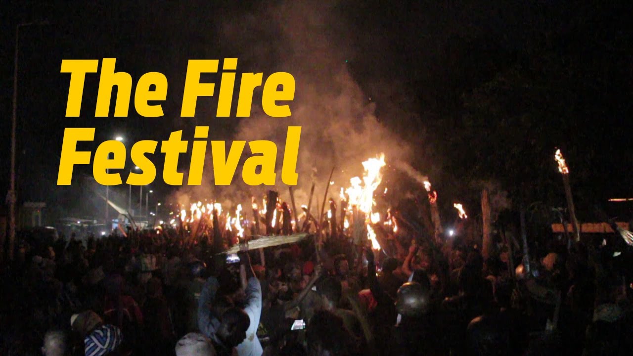 The FESTIVAL that marks the beginning of a New year. The FIRE FESTIVAL ...
