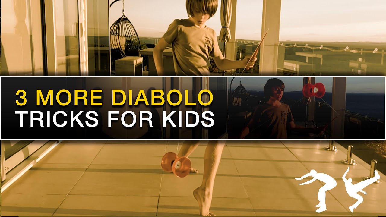 3 More Diabolo Tricks For Kids - YouTube