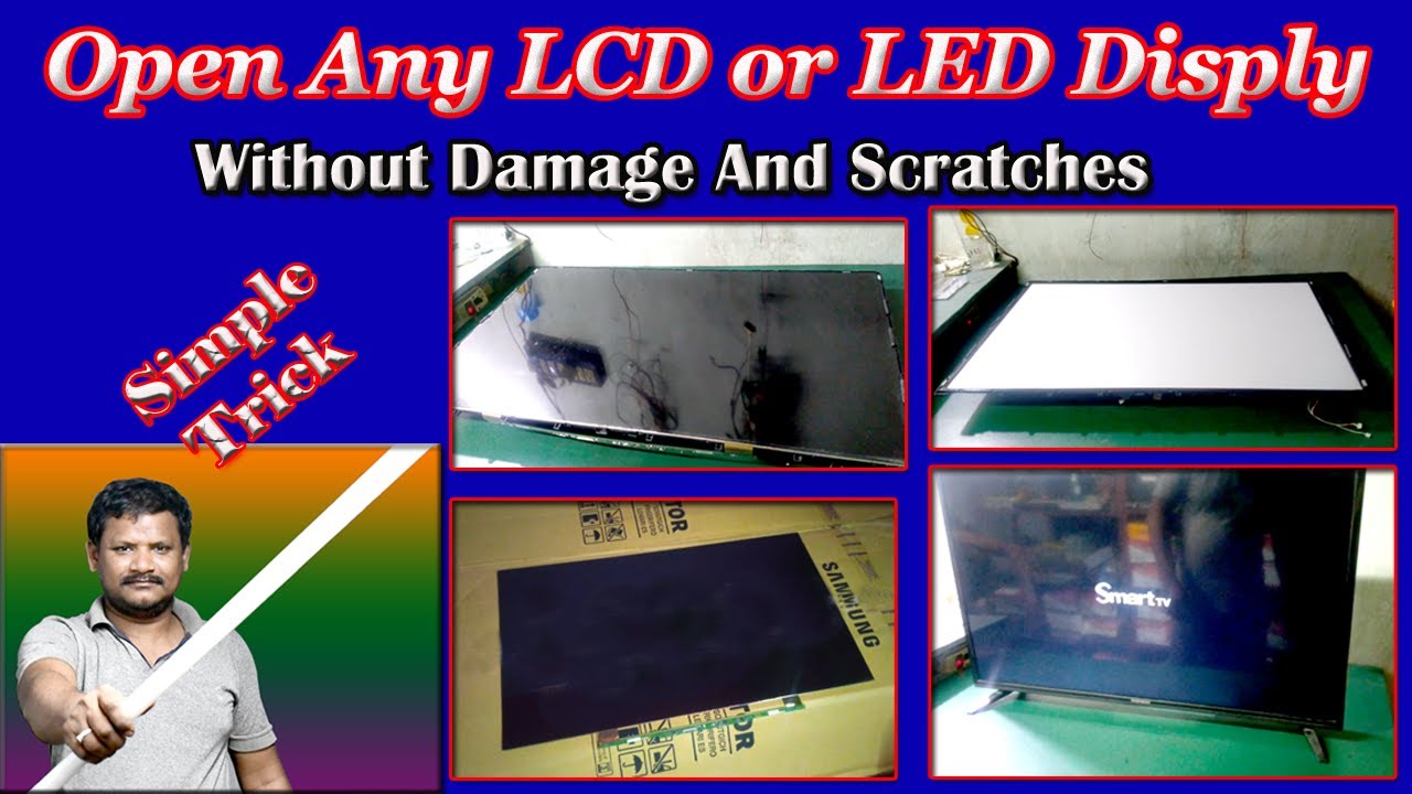led TV display changing/how to repair led TV display/display changing ...