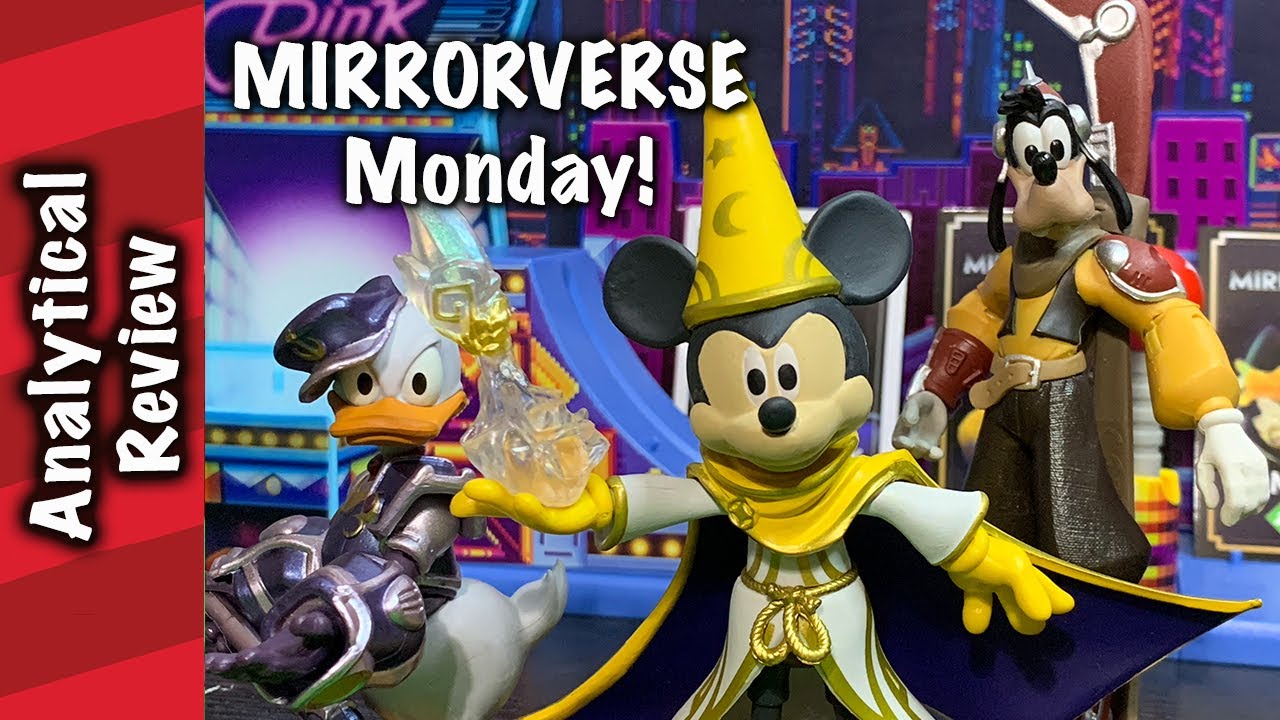 MirrorVerse Monday! Mickey, Donald & Goofy Figures Review - YouTube