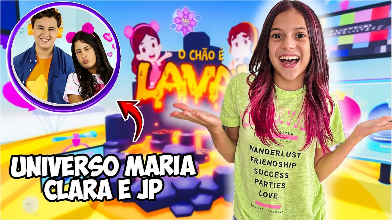 JOGUEI O UNIVERSO MARIA CLARA E JP NO ROBLOX. - YouTube